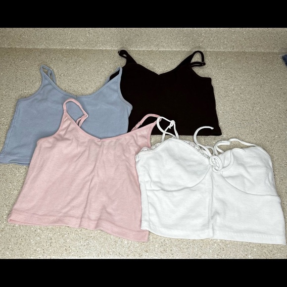 SHEIN | Tops | Shein Crop Top Bundle Of 4 | Poshmark